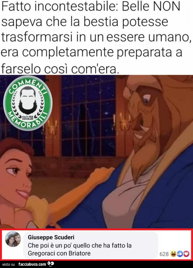 Tutti i meme con Commenti Memorabili - Facciabuco.com