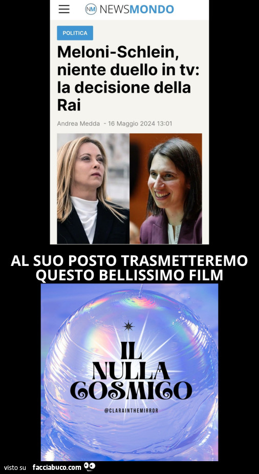 Tutti i meme su Elly Schlein - Facciabuco.com