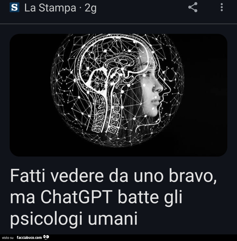 Tutti i meme su Intelligenza artificiale - Facciabuco.com
