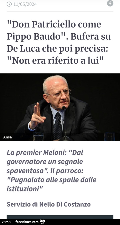 Un coglione che si esprime con linguaggio colto e forbito, ma coglione ...