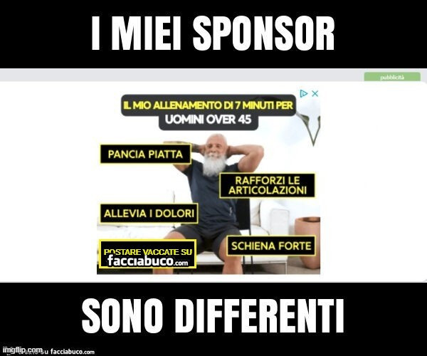 Già grazie che ci riesco una volta al giorno a postare in sequenza… - Facciabuco.com