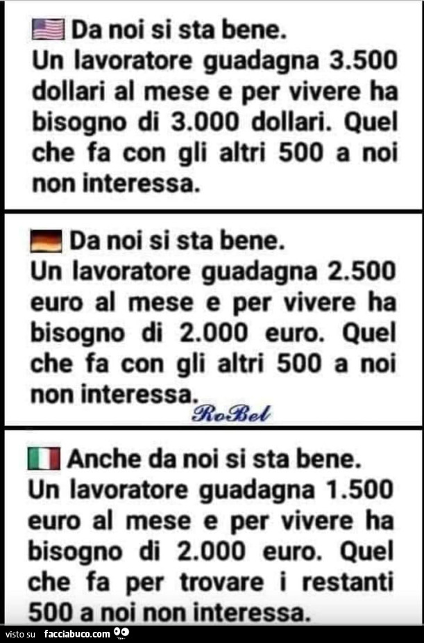 Tutti i meme sullo Stipendio - Facciabuco.com